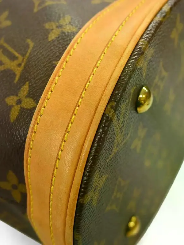 LOUIS VUITTON Monogram Pm Bucket Tote Bag