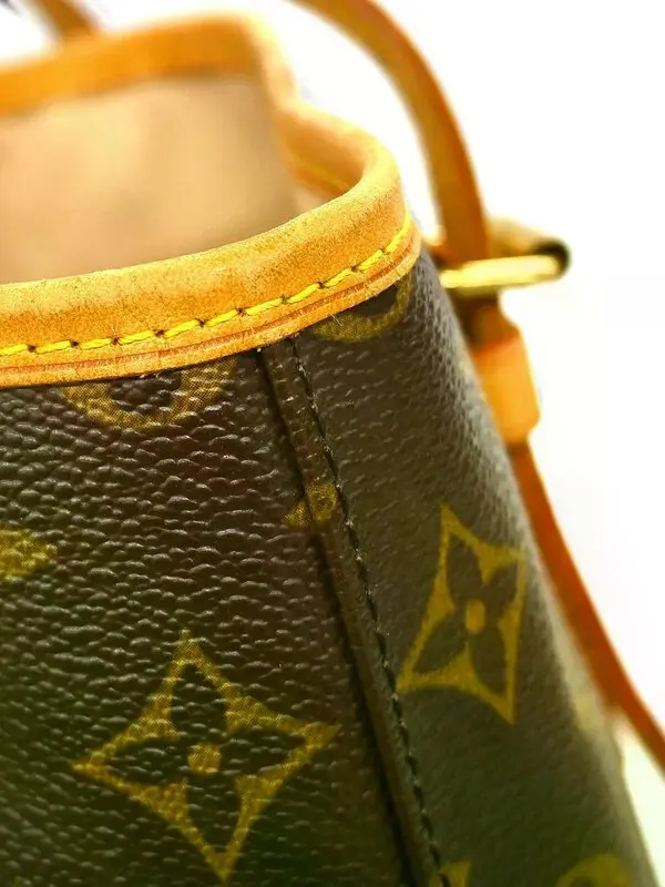 LOUIS VUITTON Monogram Pm Bucket Tote Bag