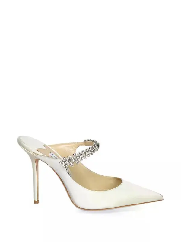 JIMMY CHOO Crystal-embellished Stiletto Pumps