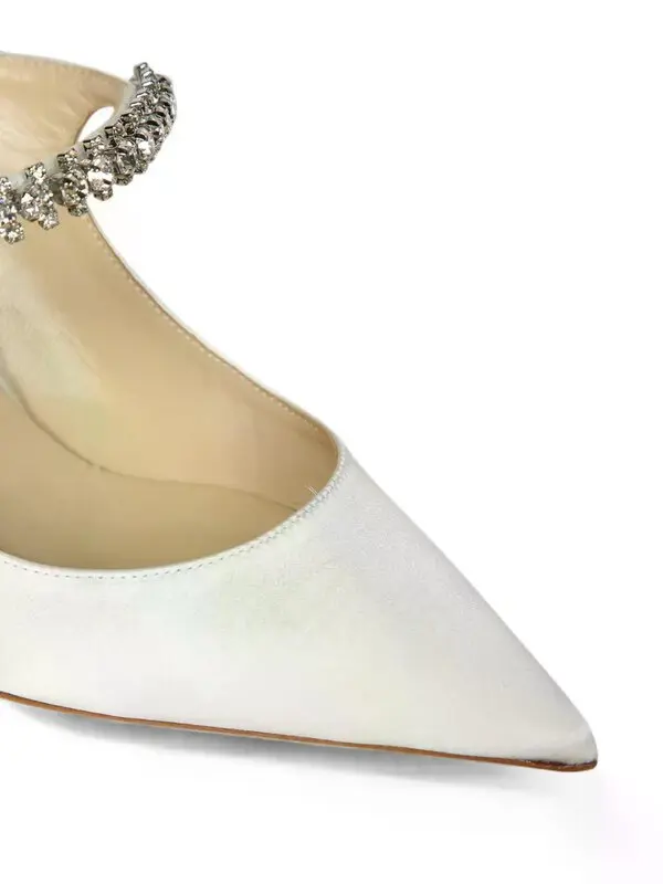 JIMMY CHOO Crystal-embellished Stiletto Pumps