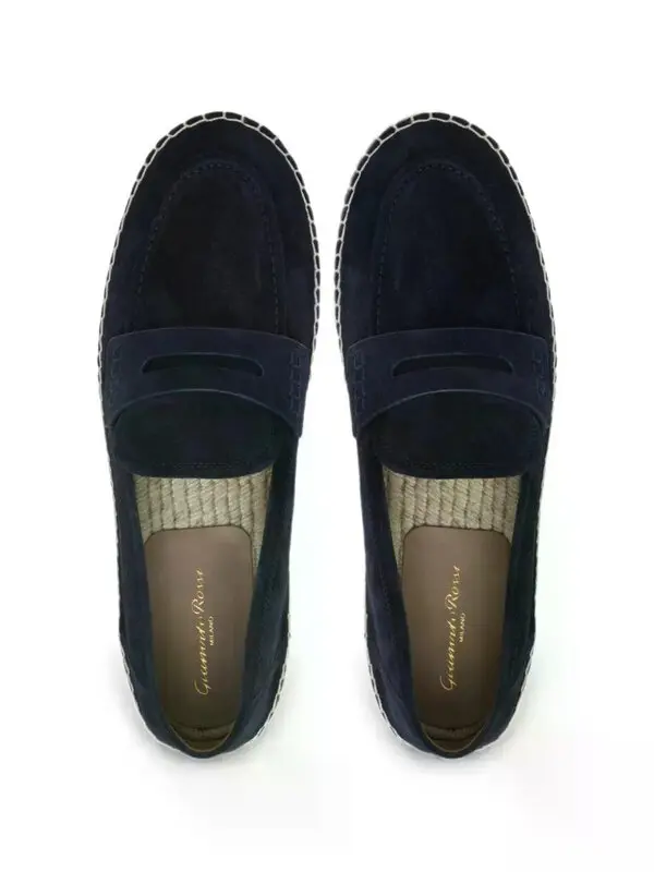 GIANVITO ROSSI Lido Suede Espadrilles