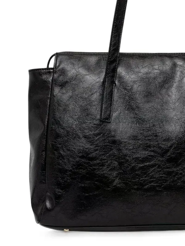 Guess Crinkled Zip-pocket Tote Bag