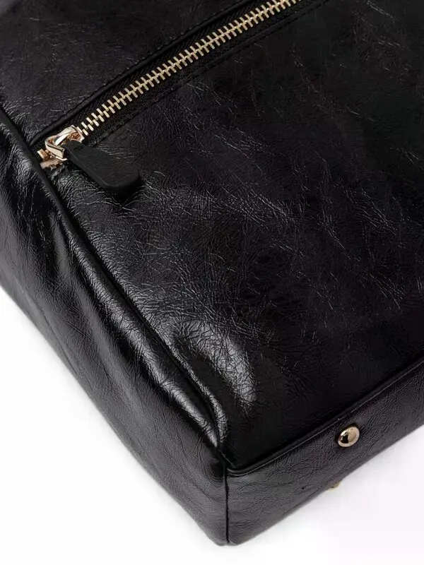 Guess Crinkled Zip-pocket Tote Bag