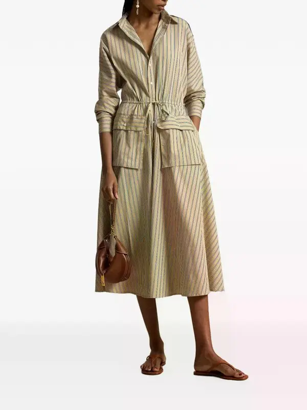 Polo Ralph Lauren Vertical Stripe Shirt Dress