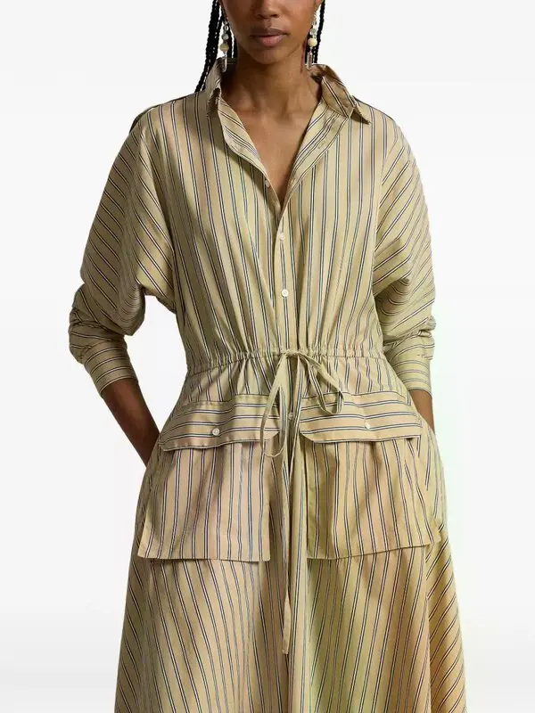 Polo Ralph Lauren Vertical Stripe Shirt Dress