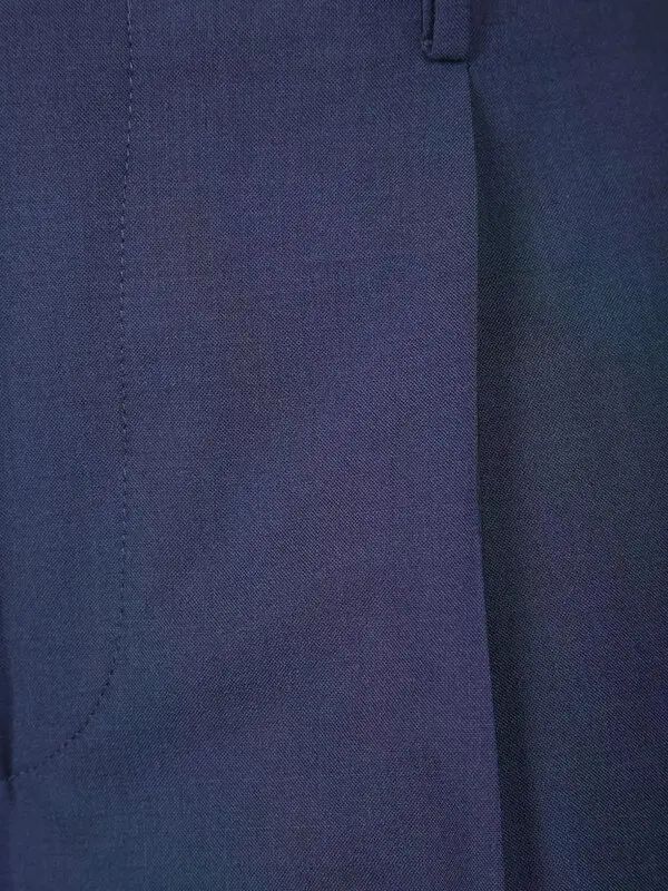DELL'OGLIO Pleated Tailored Trousers