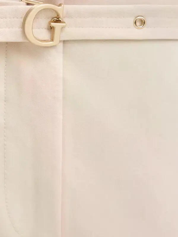 Guess Belted Turn-up Trousers