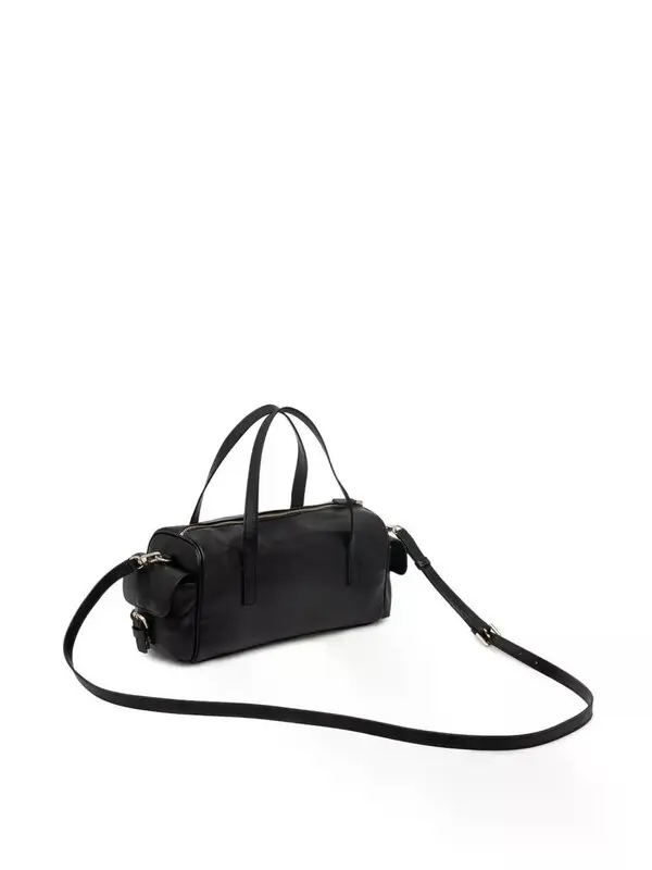 Guess Kassie Logo-plaque Shoulder Bag - Black