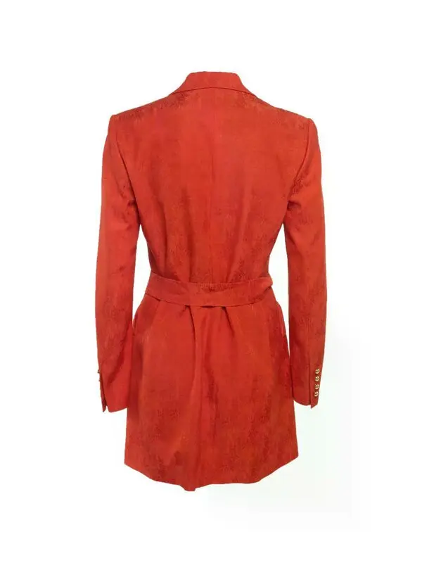 BLAZÉ MILANO Belted Jacquard Blazer