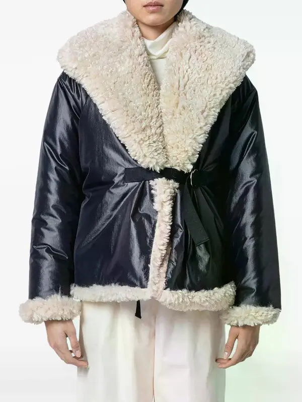 MULLER OF YOSHIOKUBO Reversible Faux-fur Coat - Black