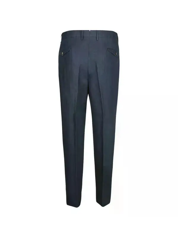 DELL'OGLIO Pressed Crease Tailored Trousers