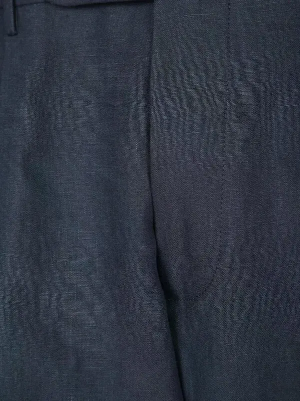 DELL'OGLIO Pressed Crease Tailored Trousers