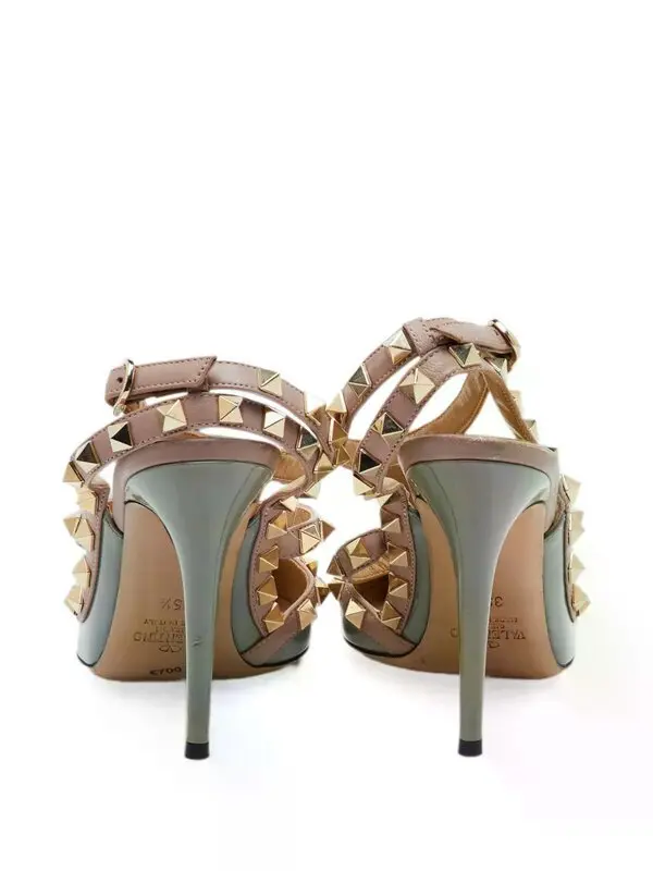 Valentino Garavani Rockstud Ankle-strap Pumps