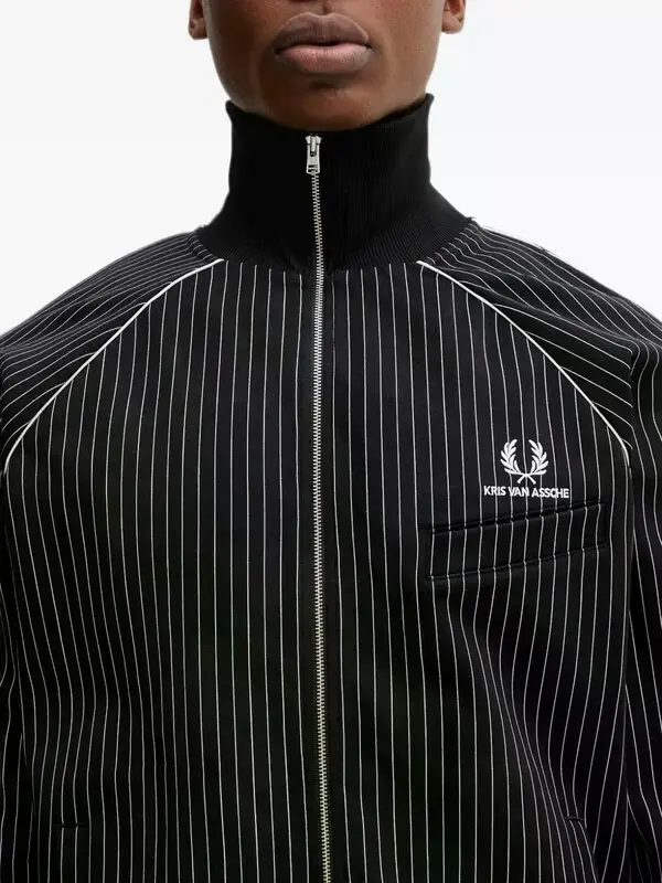 Fred Perry Pinstripe Track Jacket