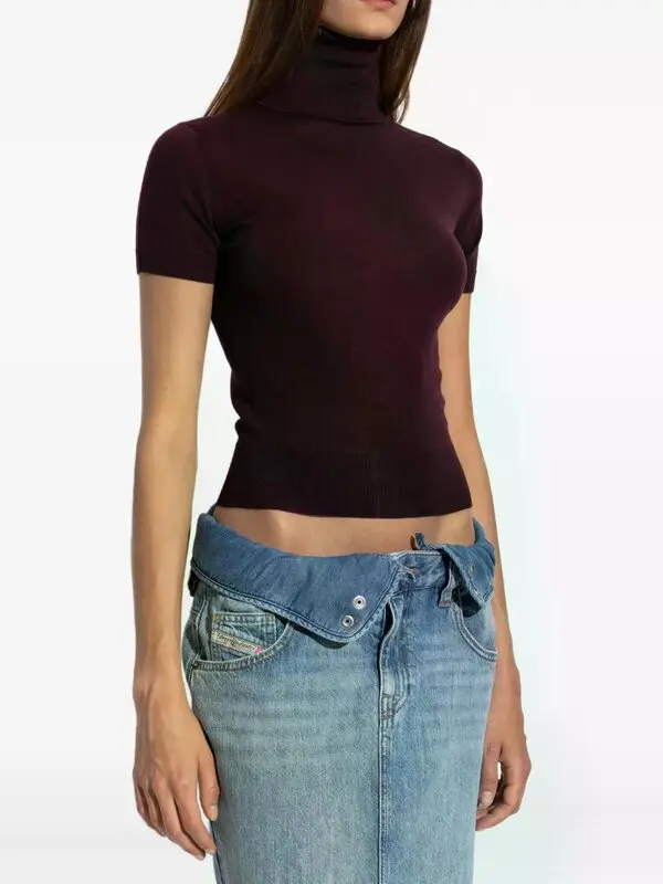 Dsquared2 Roll-neck Short-sleeve Sweater