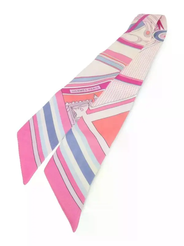 Hermès Graphic-print Scarf