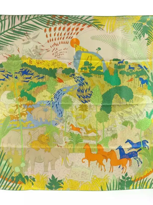 Hermès Le Carnaval Des Animaux Scarf