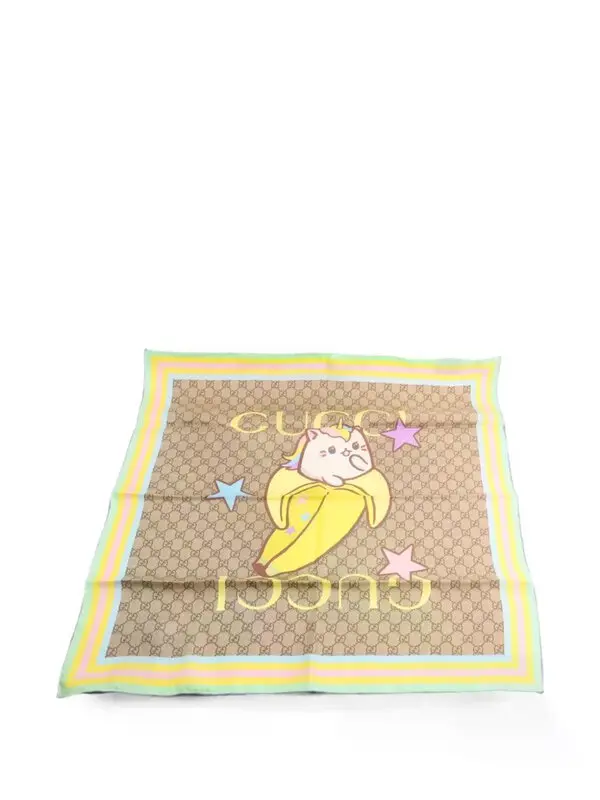 Gucci X Bananya Gg Scarf