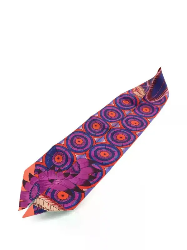 Hermès Twilly Animal-print Scarf
