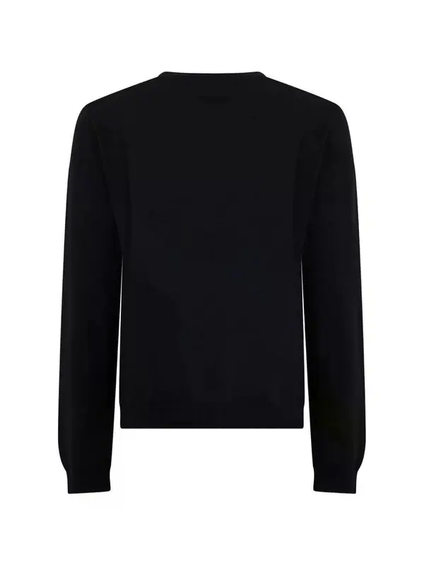 Moschino Faux-pearl-button Wool Cardigan