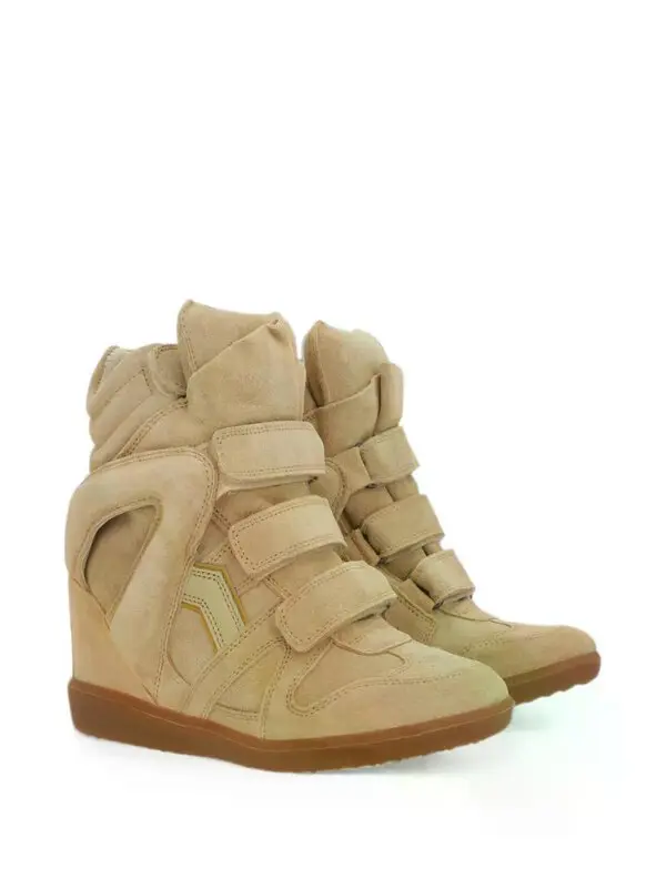 Isabel Marant Étoile Bekett Touch-strap Wedge Sneakers