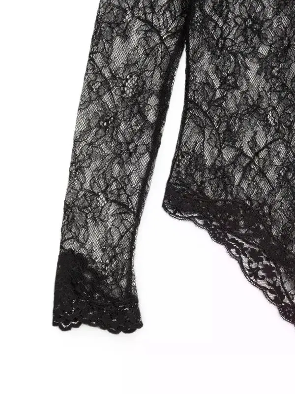 Valentino Garavani Floral Lace Body - Black