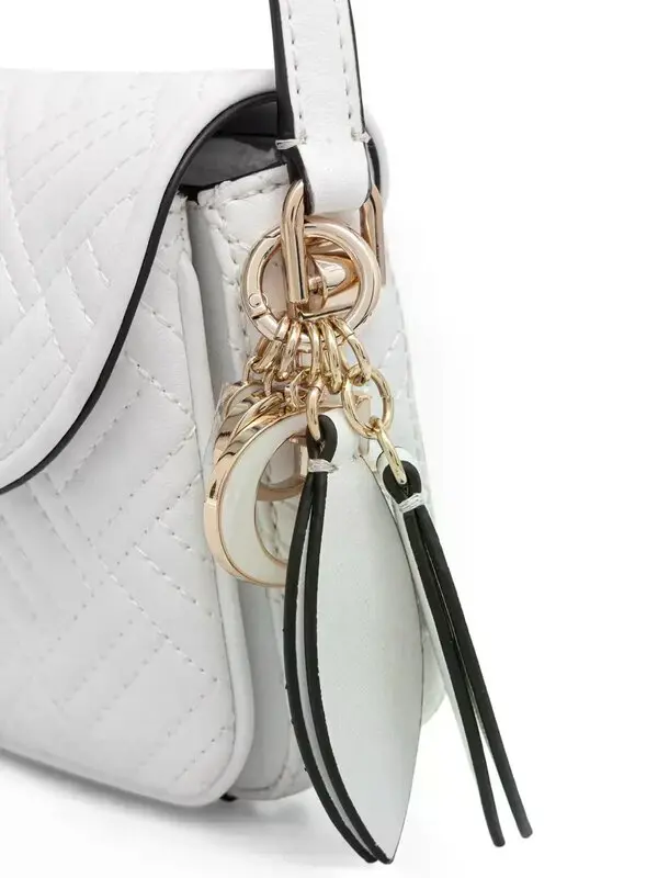 Guess Quilted Shoulder Bag - White