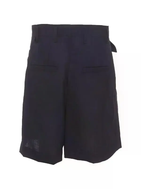 Jacquemus Pleated Belted Shorts