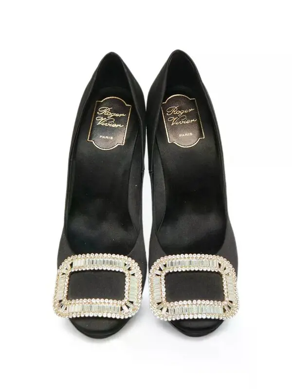 ROGER VIVIER Limelight Crystal-embellished Pumps