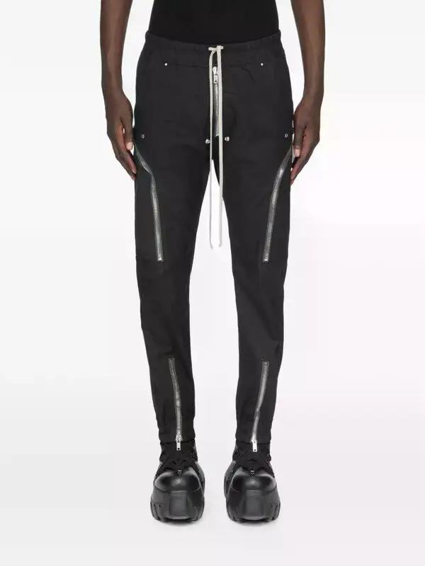 Rick Owens Heizer Zip-detail Cargo Pants - Black