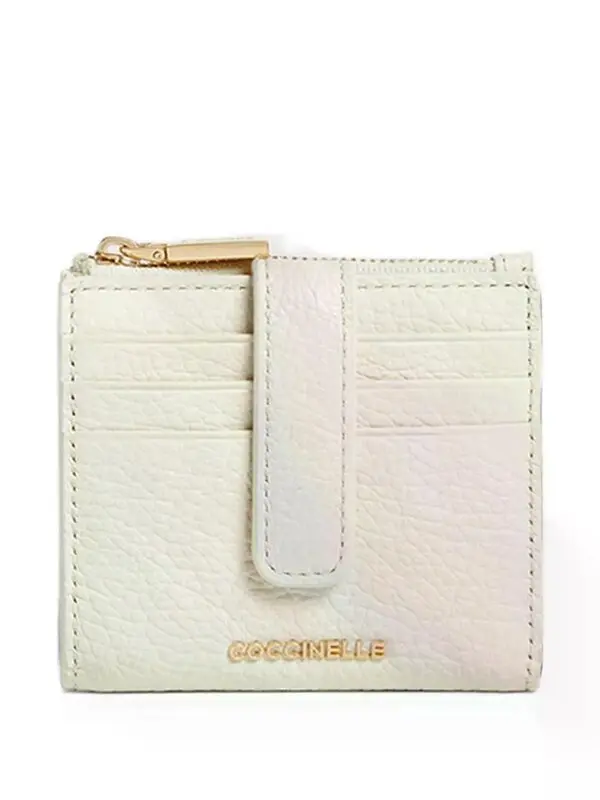 COCCINELLE Medium Metallic Leather Wallet