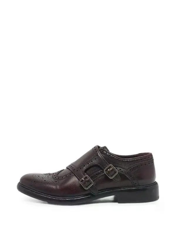 Burberry Delmar Double-buckle Monk Shoes
