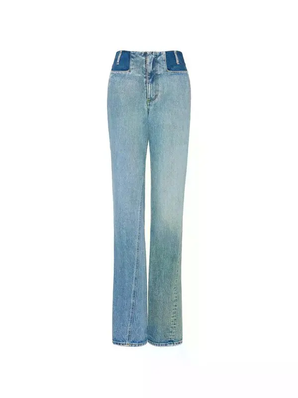 MAISON MARGIELA Patchwork Slim-fit Jeans - Blue