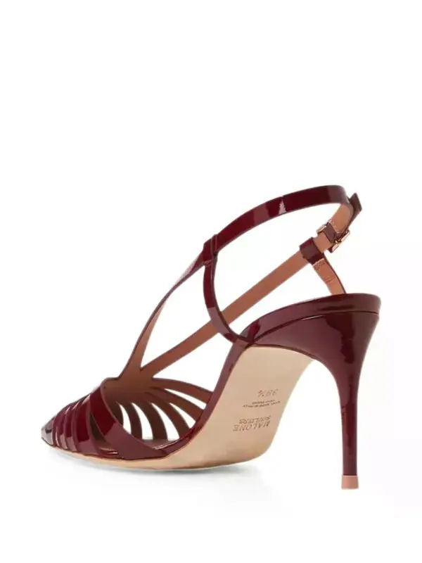 MALONE SOULIERS Janette 70 Cage Slingback Pumps