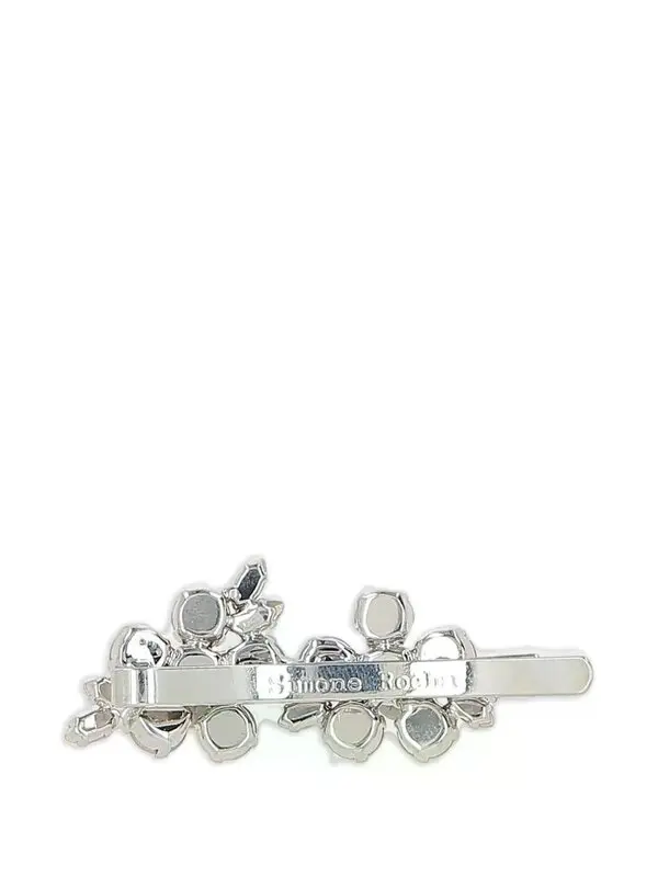 Simone Rocha Hellebore Flower Crystal-embellished Hair Clip