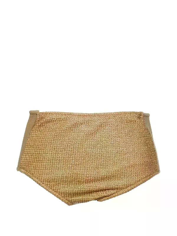 MULLER OF YOSHIOKUBO High-waist Bikini Bottoms - Neutrals
