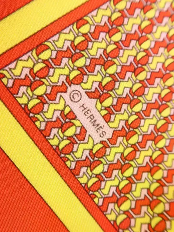Hermès Geometric-print Scarf