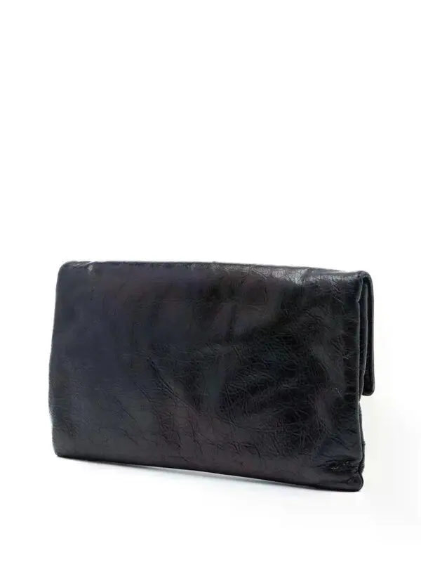 Balenciaga 2005 Lambskin Motocross Giant 12 Envelope Clutch Bag