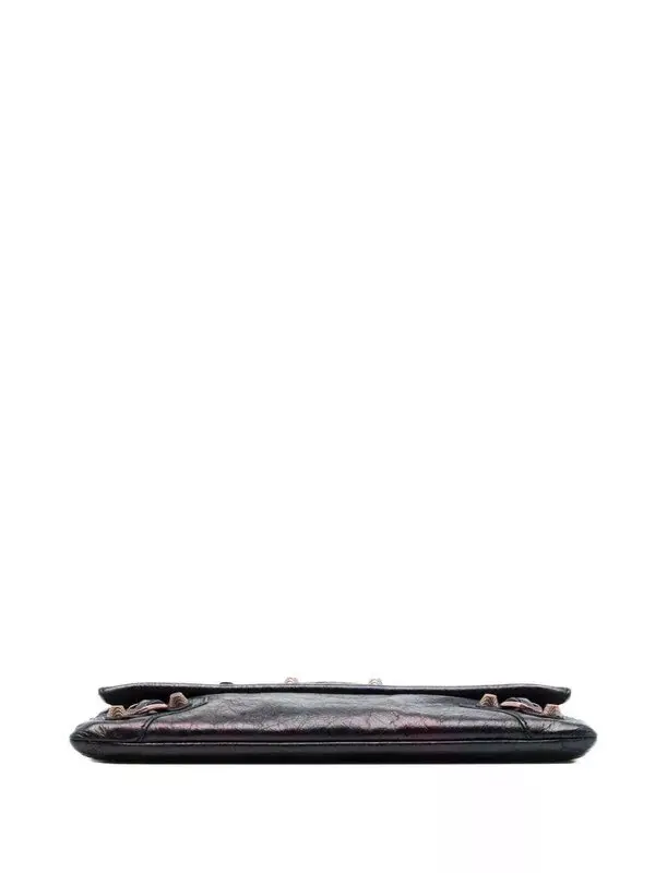 Balenciaga 2005 Lambskin Motocross Giant 12 Envelope Clutch Bag