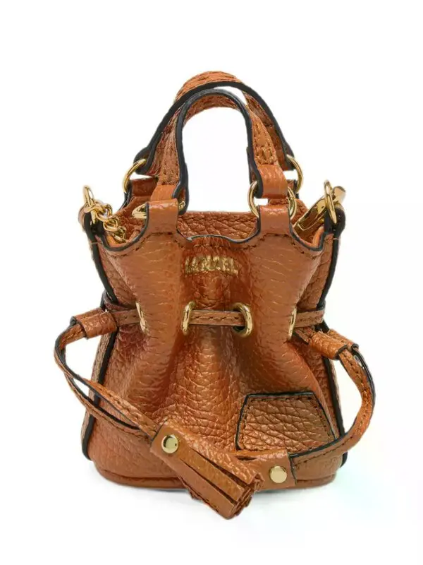 LANCEL My Flirt Bag Charm - Brown