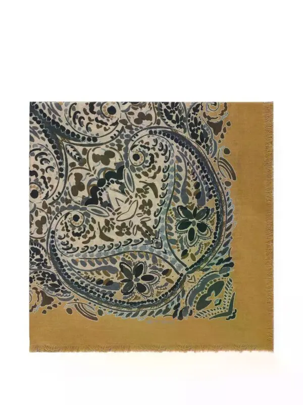 Etro Paisley-print Stole - Neutrals