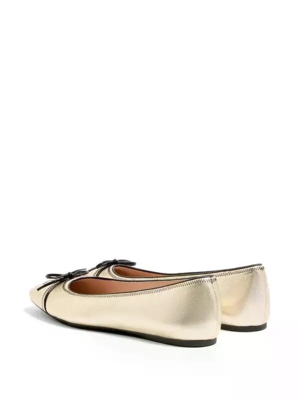 Valentino Garavani Vlogo Signature Ballerinas - Gold
