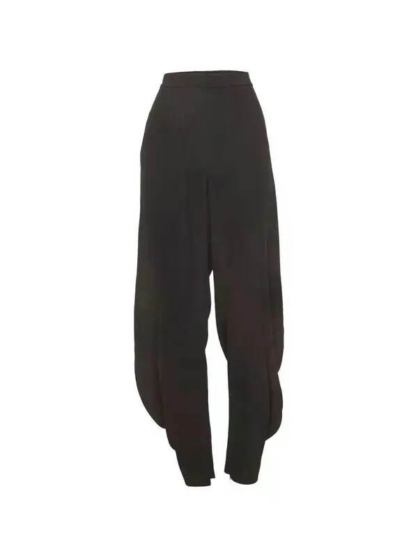 Ralph Lauren Kersten Crepe Trousers - Black
