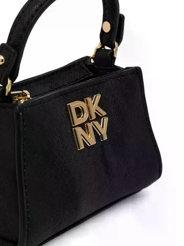 Dkny Micro Foster Logo-plaque Chain-link Mini Bag