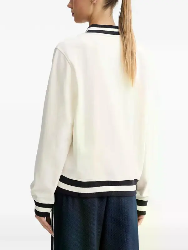 Guess Striped V-neck Sweater