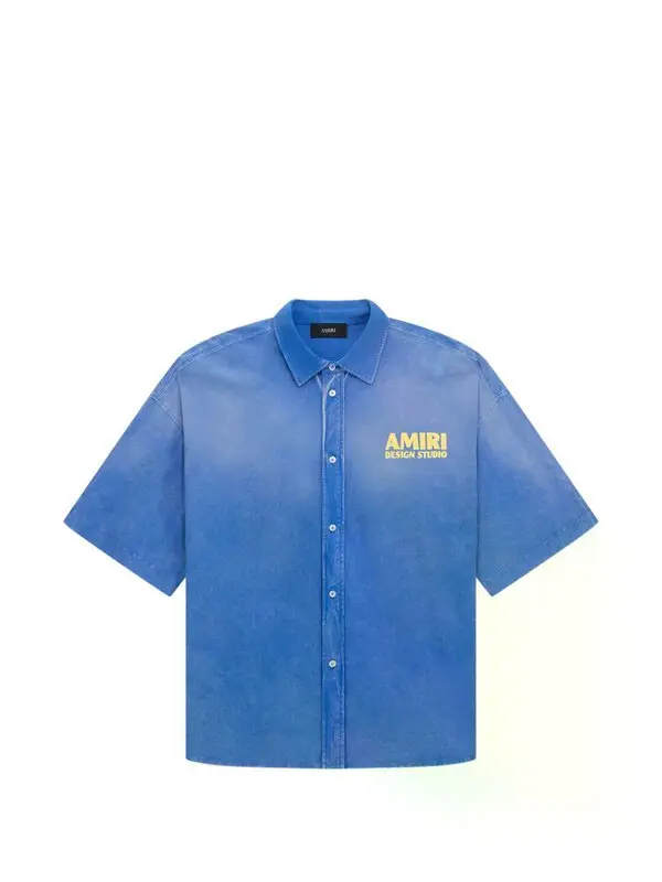 Amiri 1994 Camp Shirt - Blue