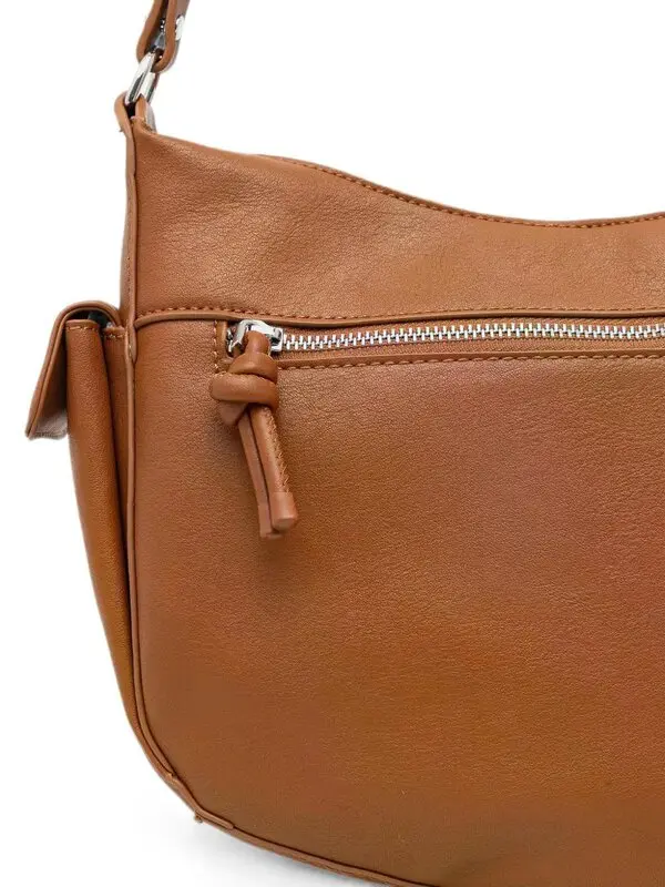 Desigual Logo-embossed Knotted Shoulder Bag