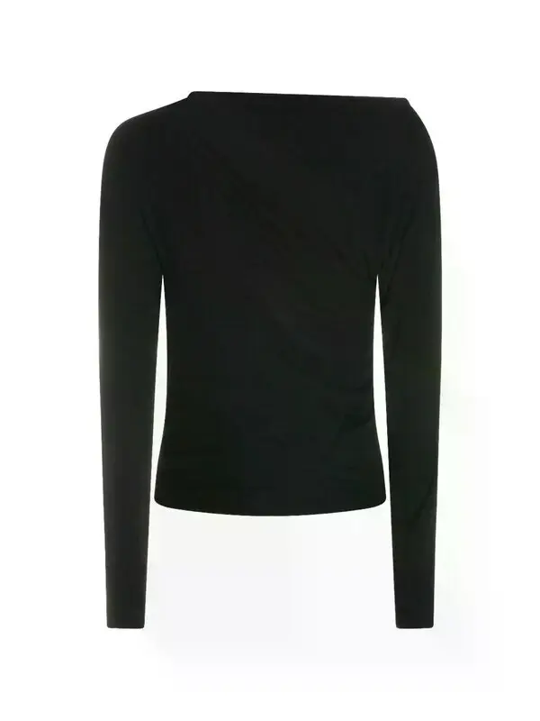 VIVIENNE WESTWOOD Draped Orb-embroidered Top
