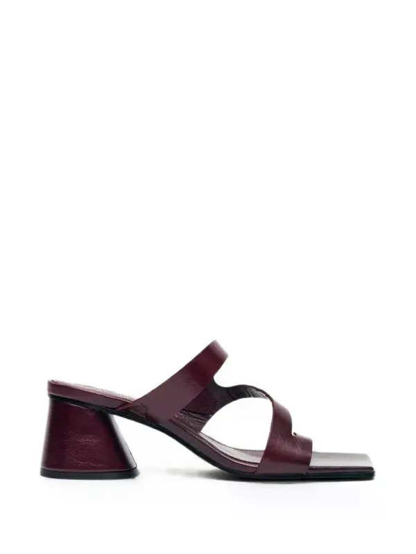ALOHAS Orielle Rift Asymmetric Leather Sandals