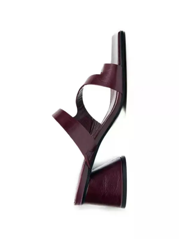 ALOHAS Orielle Rift Asymmetric Leather Sandals
